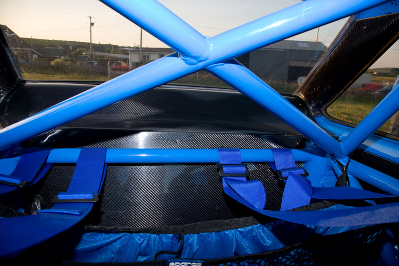 Mk2 Escort Carbon Fibre Firewall Cover - Magee Motorsport